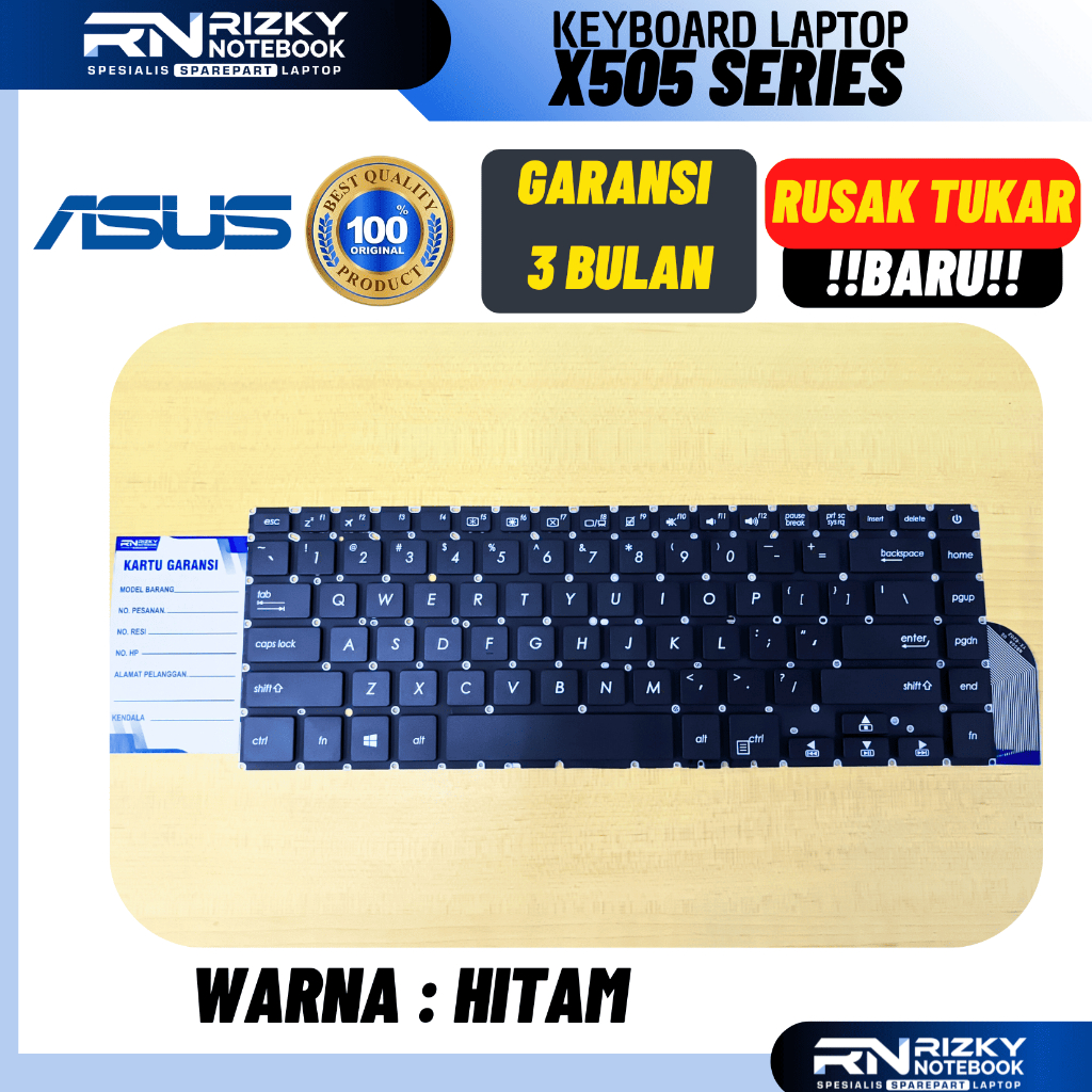 Asus X505 X505B X505BA X505Z X505ZA Keyboard - Black | Shopee Philippines