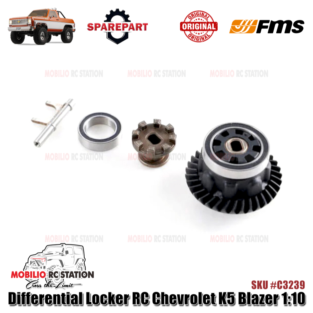 FMS Part C3239 Precision Locker Set RC FCX10 Chevrolet K5 Blazer ...