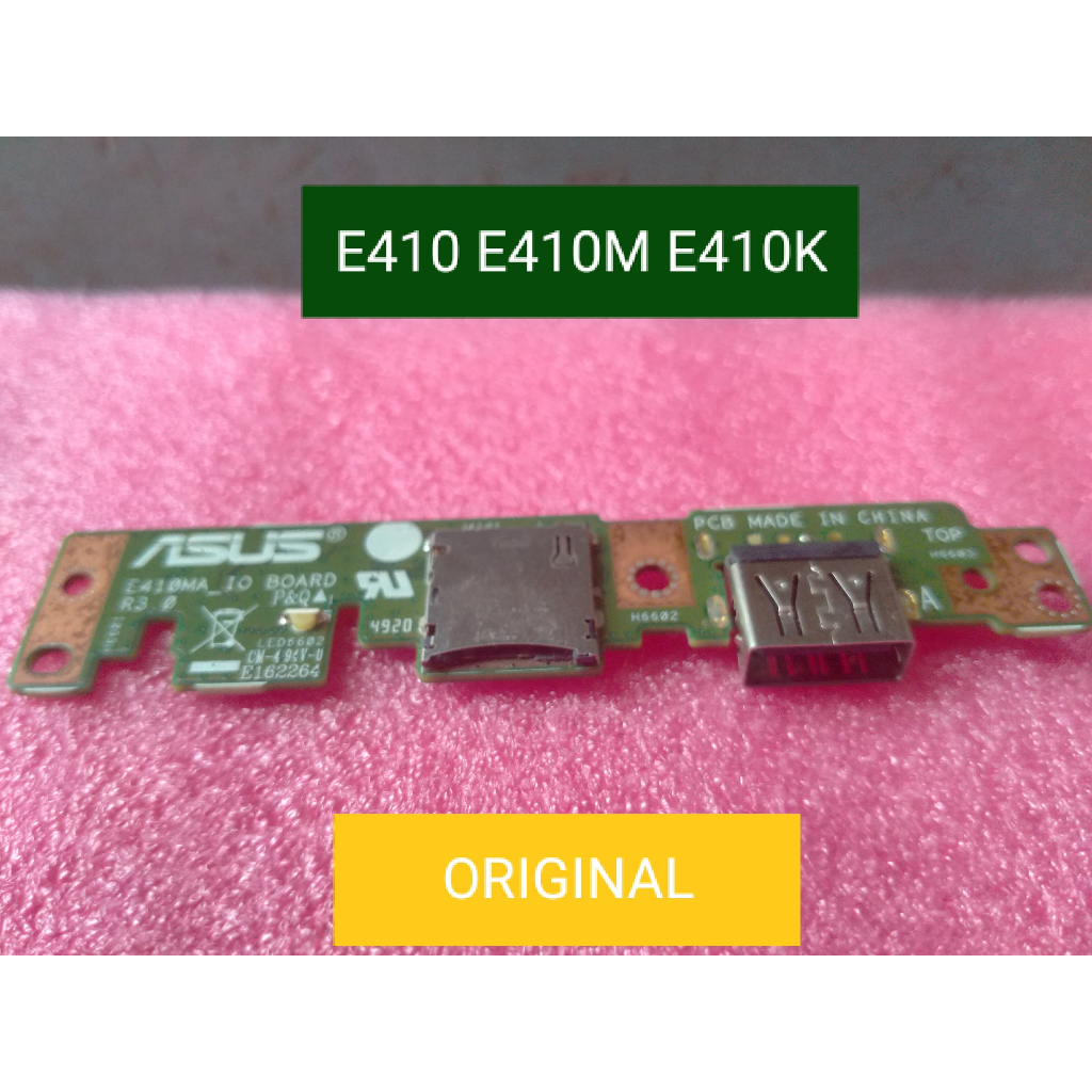 Usb Board Childboard IO Board Laptop Asus Vivobook E410 E410KA E410M ...