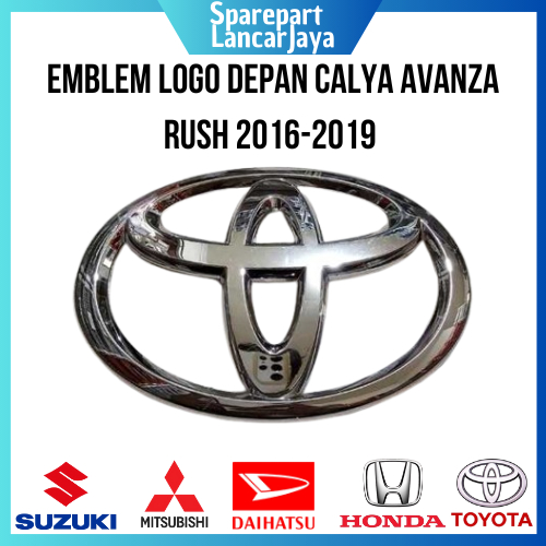 Original 2016-2019 Calya Avanza Rush Front Logo Emblem | Shopee Philippines