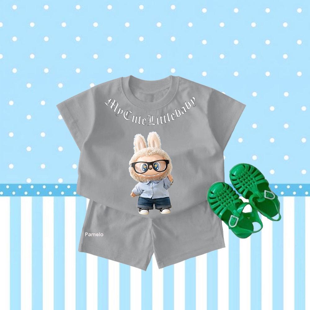 KATUN Pamelo.id The Monster Labubu Children's Suit Combed Cotton 24s ...