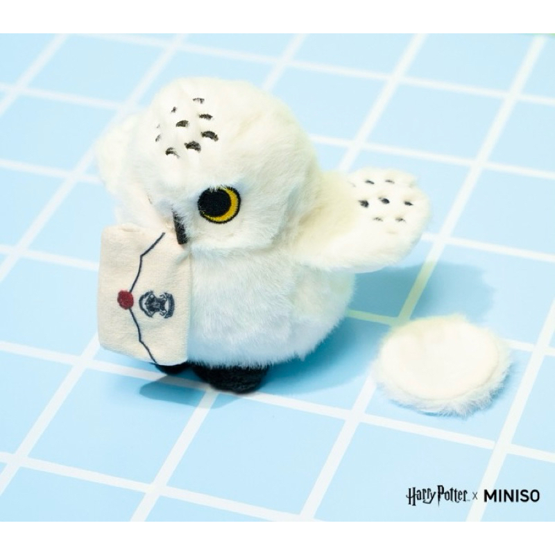 Ien ien MINISO x Harry Potter Hedwig Owl Magnetic Plush Toy | Shopee ...