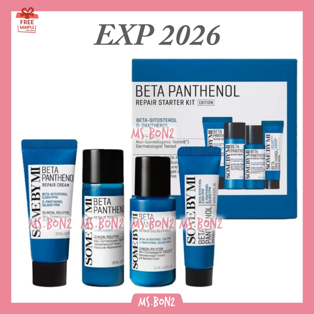 Bpom SOME BY MI Beta Panthenol Starter Kit Contents 4 BPOM Somebymi ...