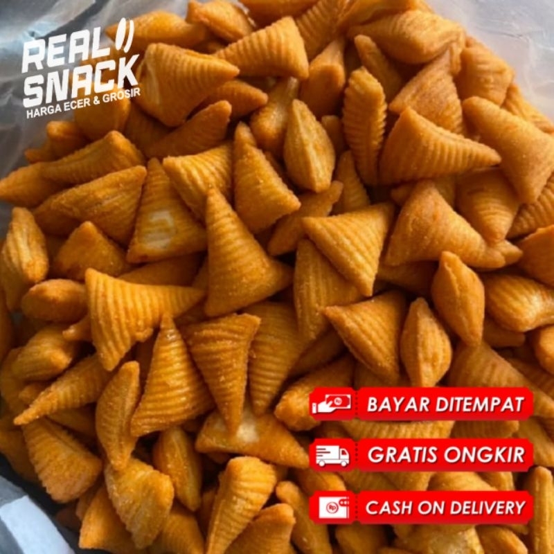 Pang Pang Triangle Roasted Corn Flavor 1kg Pang Pang Triangle | Shopee ...