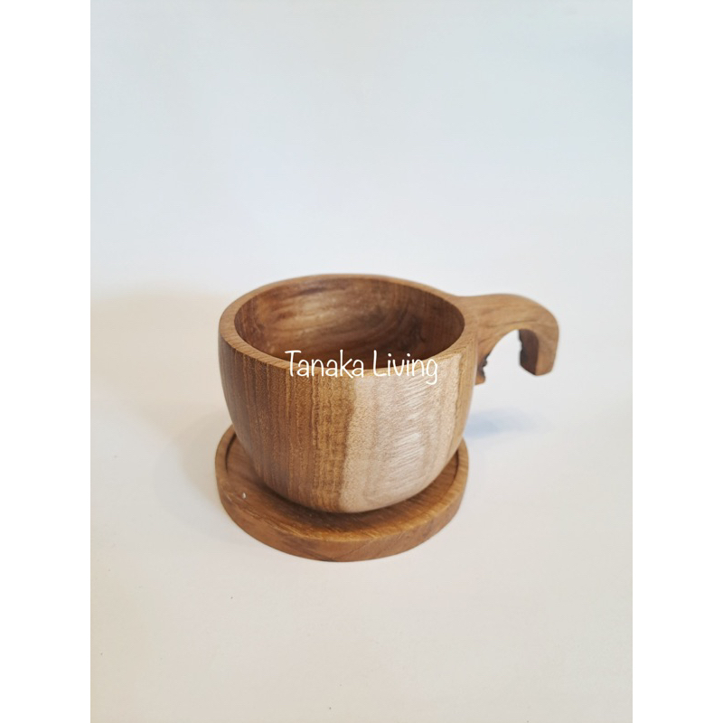 KAYU Teak WOOD CUPS / TEAK WOOD GLASSES / GLASSES / AESTHETIC CUPS ...