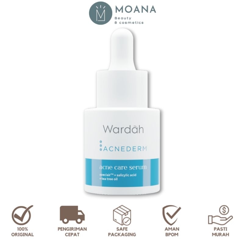 Wardah Acnederm Serum 15 ml | 5% Azeclair + Salicylic Acid | Glowing ...