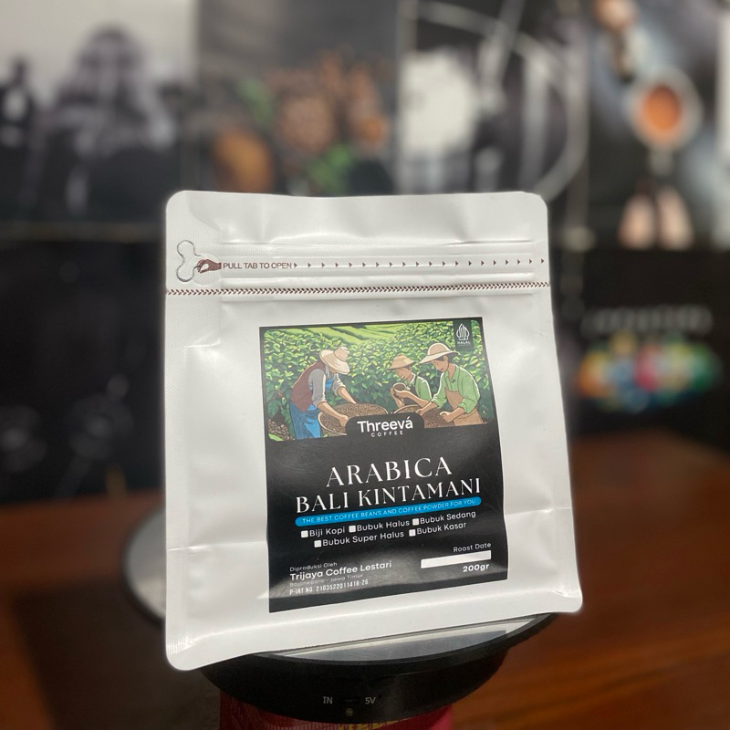 Bali Kintamani ARABICA coffee BEAN/Bubuk coffee 200gr - PREMIUM Grade ...