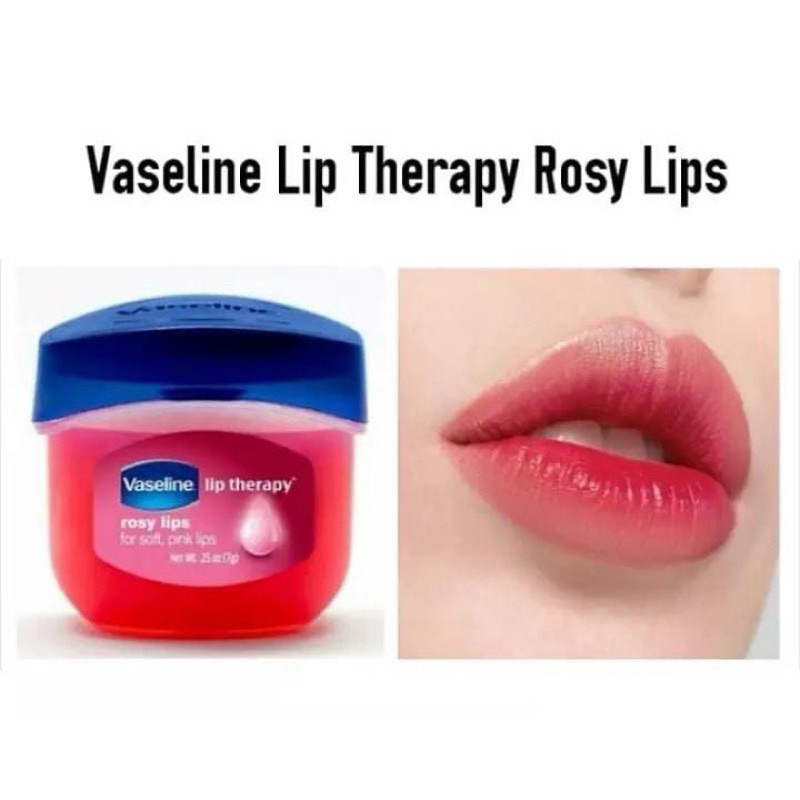 MERAH VASELINE LIP THERAPY LIPBALM MOISTURIZING LIP LIP TREATMENT RED ...