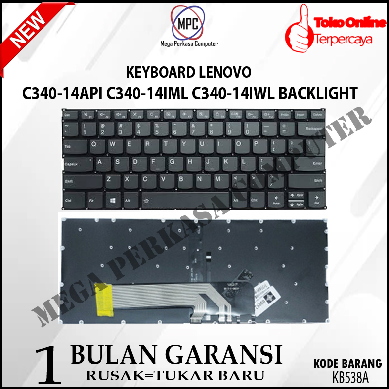 Ideapad C340 Backlight Keyboard | Shopee Philippines