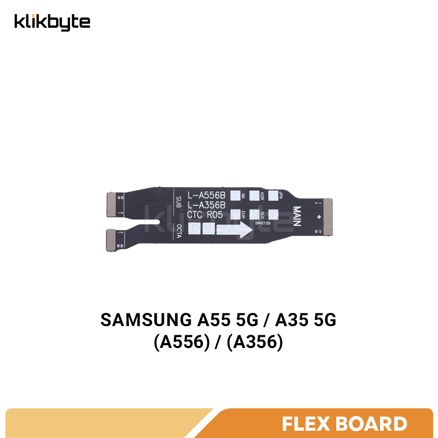 Flexible BOARD SAMSUNG A55 5G A556 / A35 5G A356 MAINBOARD | Shopee ...
