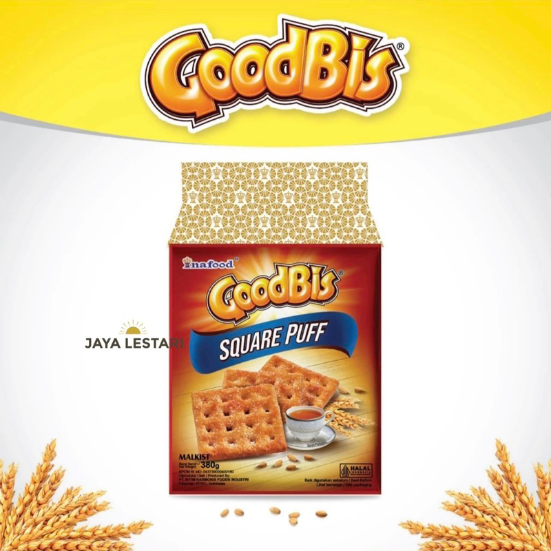 Inafood Goodbis Square Puff (380g) | Shopee Philippines