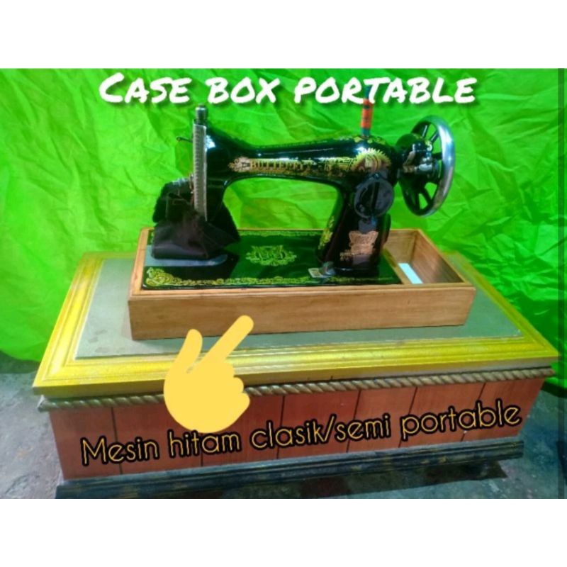 MESIN Case BOX classic/semi portable sewing machine | Shopee Philippines