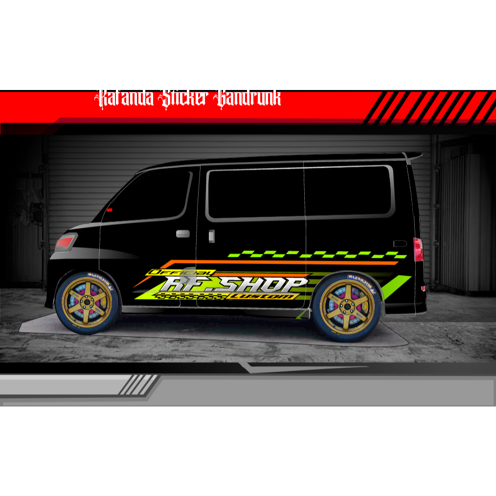 Grandmax BLINDVAN LUXIO APV AVANZA ETC DECAL STICKER | Shopee Philippines
