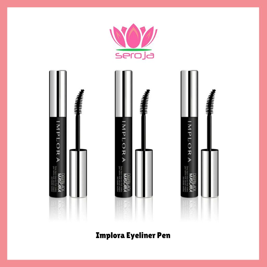 Lotus - Implora Mascara Deep Black | Shopee Philippines