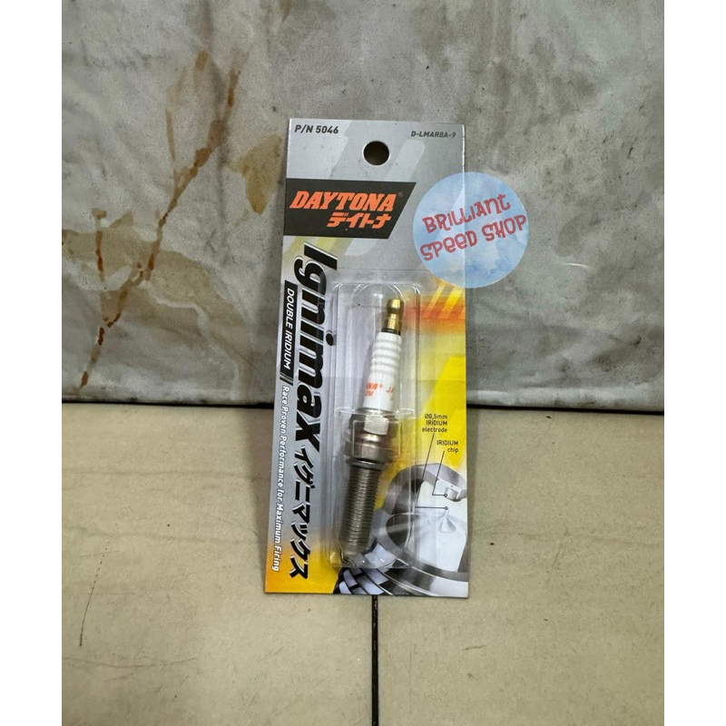 Daytona LMAR8A-9 Double Iridium Spark Plugs, PCX160, Vario160, XMax ...