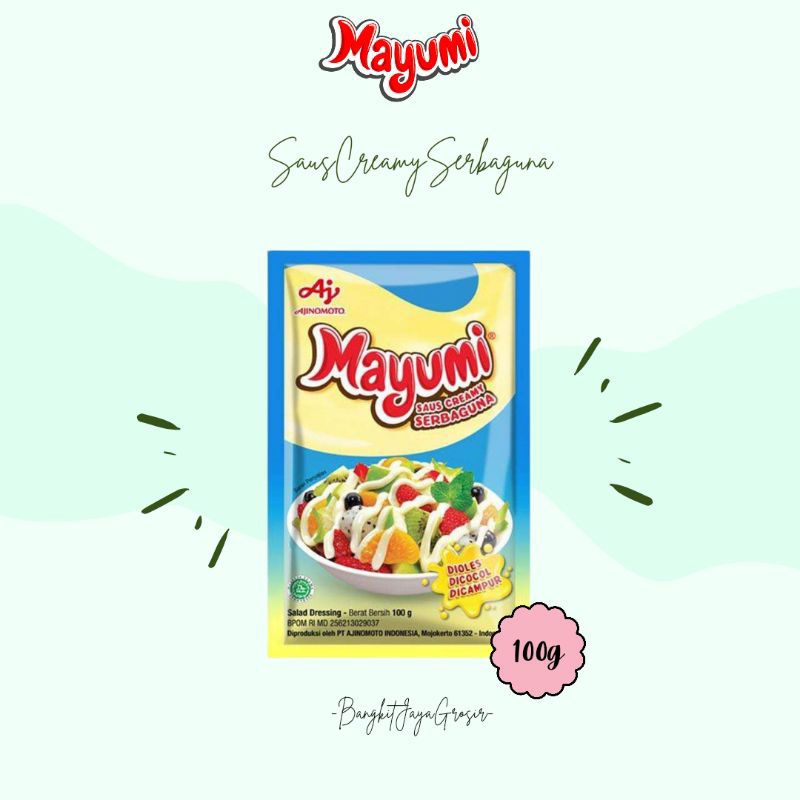Mayonnaise Mayumi Sachet 100g | Shopee Philippines