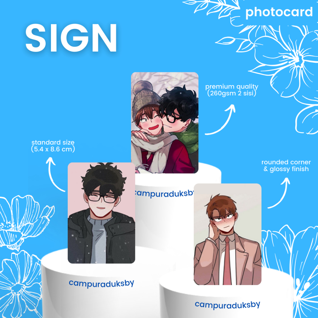 Sign Premium Photocard (BUY 5 FREE 1) | Shopee Philippines