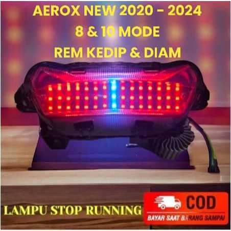Led STOP LIGHT RUNNING STOPLAMP RUNNING AEROX NEW / AEROX CONNECTED ...