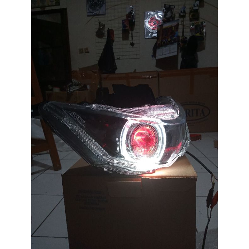 Beat DELUX GEN 1 BILED HEADLIGHTS FULL SET JUST INSTALL | Shopee ...