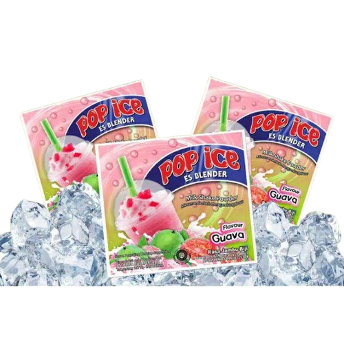 Pop ICE Various Flavors 1 Plan Contains 10 Sachets | Powdered drink ...