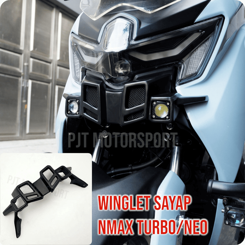 Nmax Turbo Wing Winglet / Neo S Plus Mini Lightech Led Shooting Light ...
