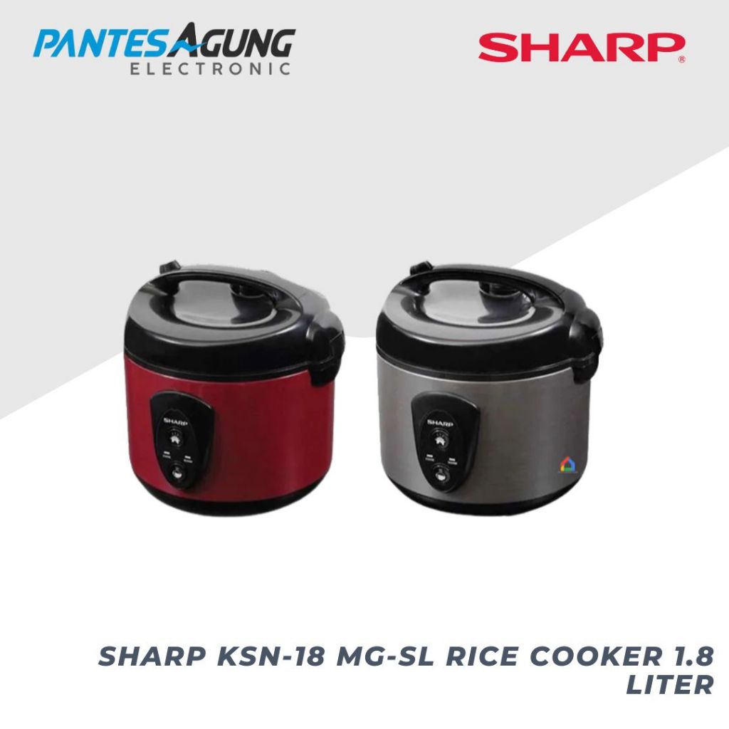 Sharp KSN-18 MG-SL RICE COOKER 1.8 LITER | Shopee Philippines