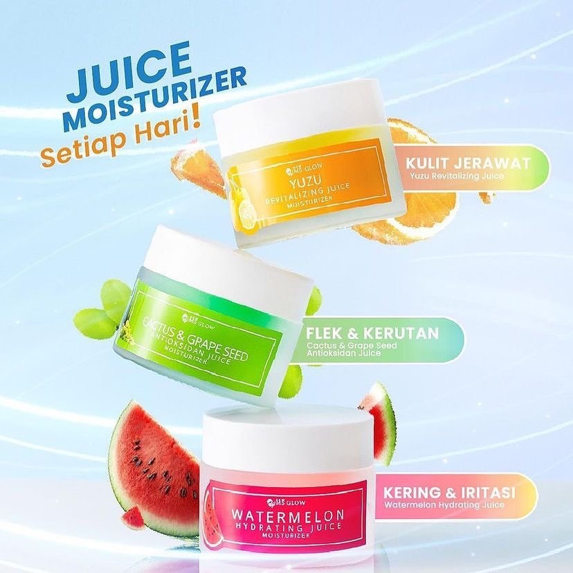 Ms Glow - Moisturizer Hydrating Juice (Cactus, Yuzu, Watermelon) 30gr ...