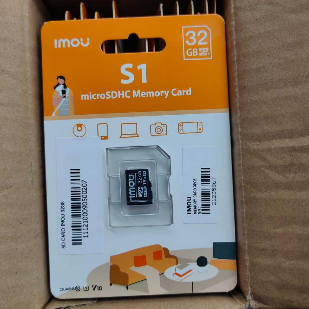 Imou Micro SD 32GB Class 10 CCTV Memory Card, Mmc SD Card 32GB | Shopee Philippines