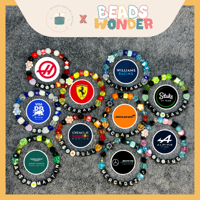 Beads Wonder FORMULA 1 Team Principal Friendship Bracelet | MERCEDEZ F1 ...