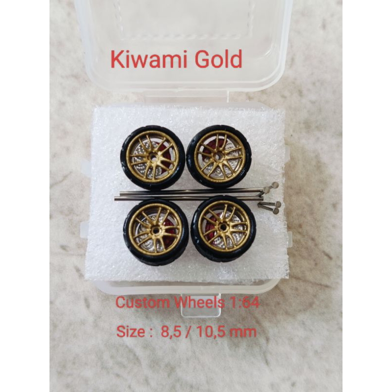 Hotwheels 1:64 custom rims size 10,5 mm set | Shopee Philippines