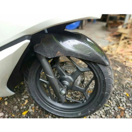 LOKAL Carbon Kevlar Front Fender for Honda All New PCX 160 PCX 150 ...
