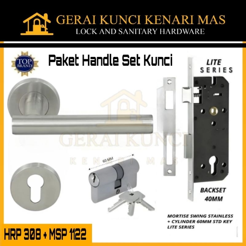 Paloma Door Lock Handle Package Body Set Mortise Lock Cylinder Cylinder ...