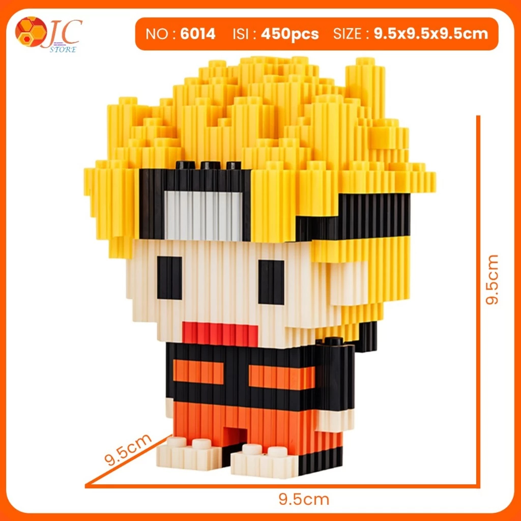 Nano Blocks naruto Brick Brick block naruto brcik block | Shopee ...