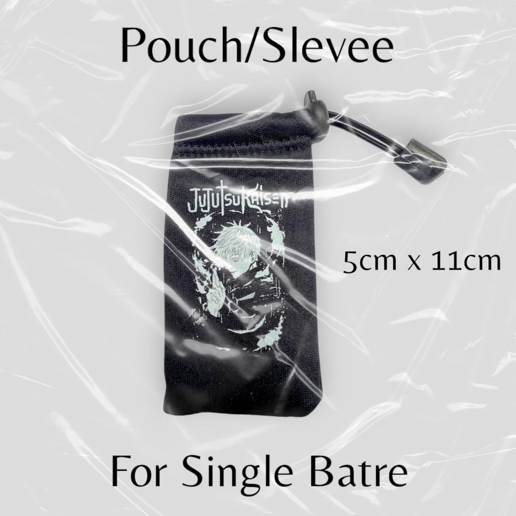 Jujutsu KAISEN GOJO SATORU POUCH SLEEVE SCREEN PRINTING 5x11 | Shopee ...