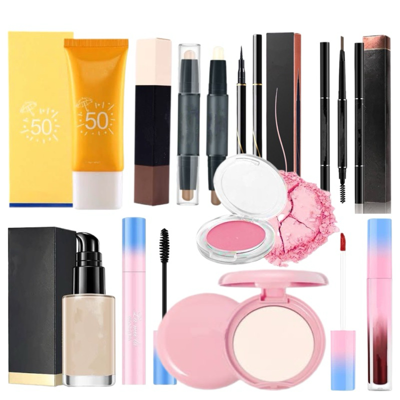 Complete Variant 9 In 1 Makeup Package / Beauty Makeup Set Package ...