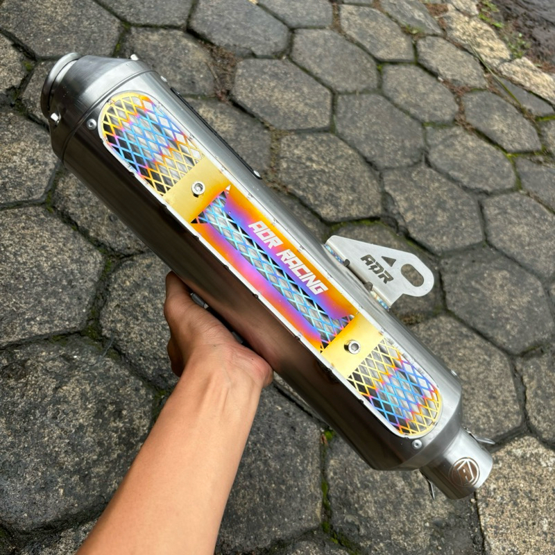 Std RACING MATIC ADR DC COVER EXHAUST | Shopee Philippines