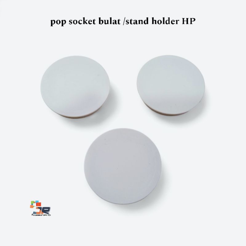 PUTIH Universal WHITE PLAIN POP SOCKET HP STAND | Shopee Philippines
