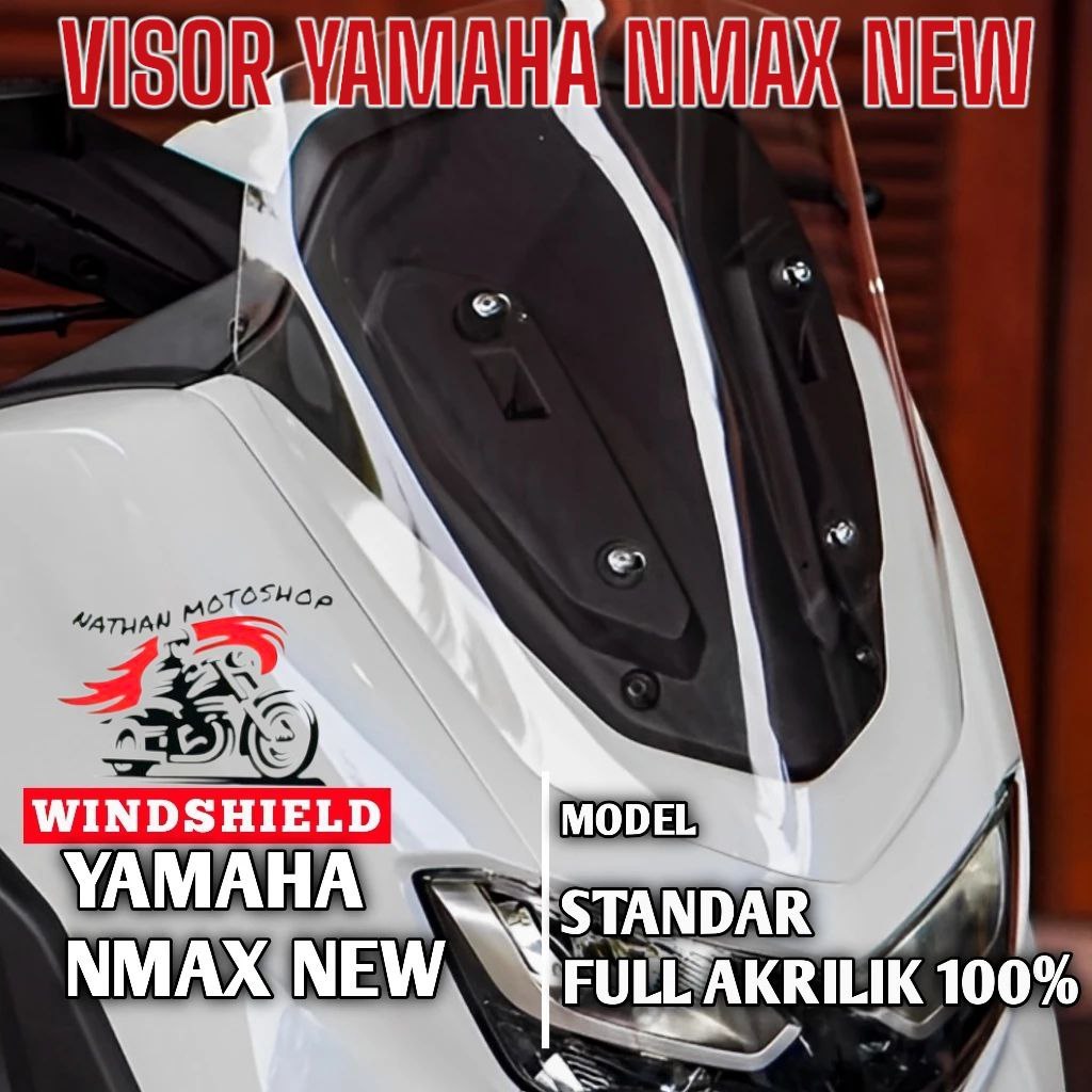 Nmax Visor Standard Model Yamaha Nmax Windshield Standard Model Nmax ...