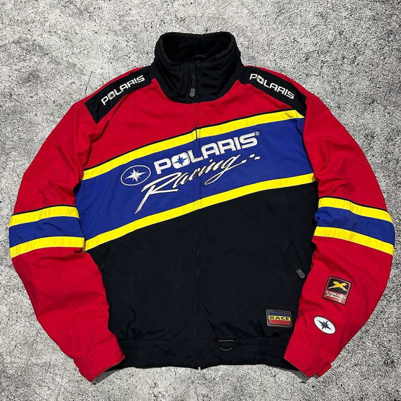 Vintage Polaris Racing Nascar Jacket | Shopee Philippines