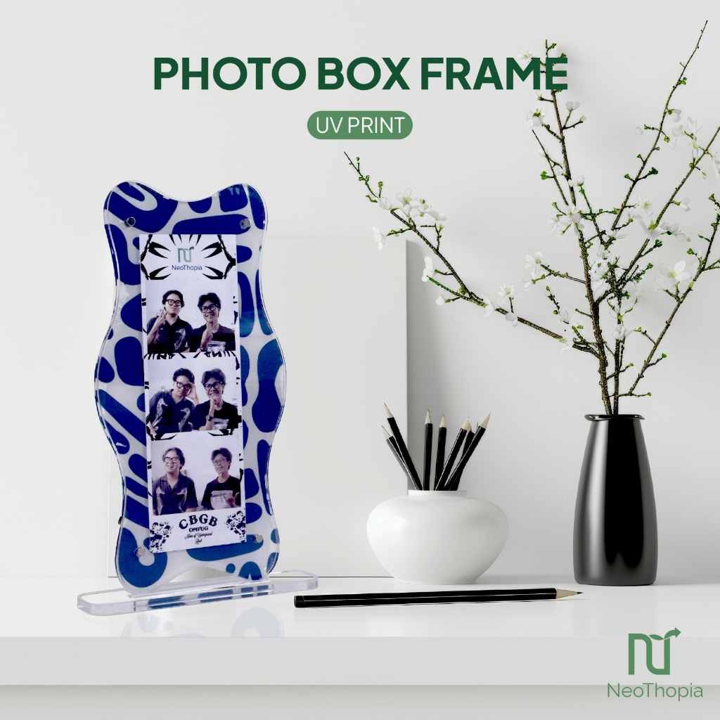 Acrylic Photostrip Frame / Acrylic Photo Box Frame / Single Acrylic ...