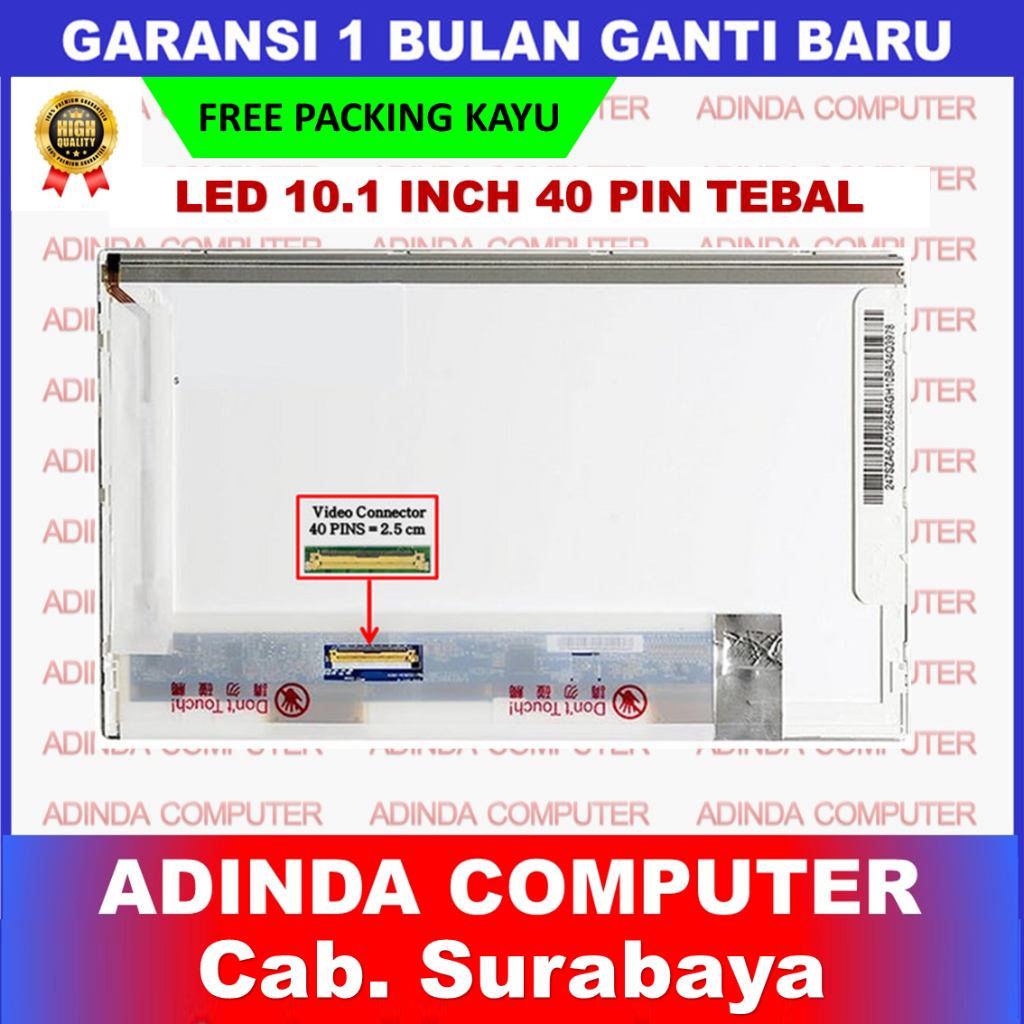LCD LED HP mini 110-1000 110-3000 210 210-1000 210-2000 Compaq CQ10 10. ...
