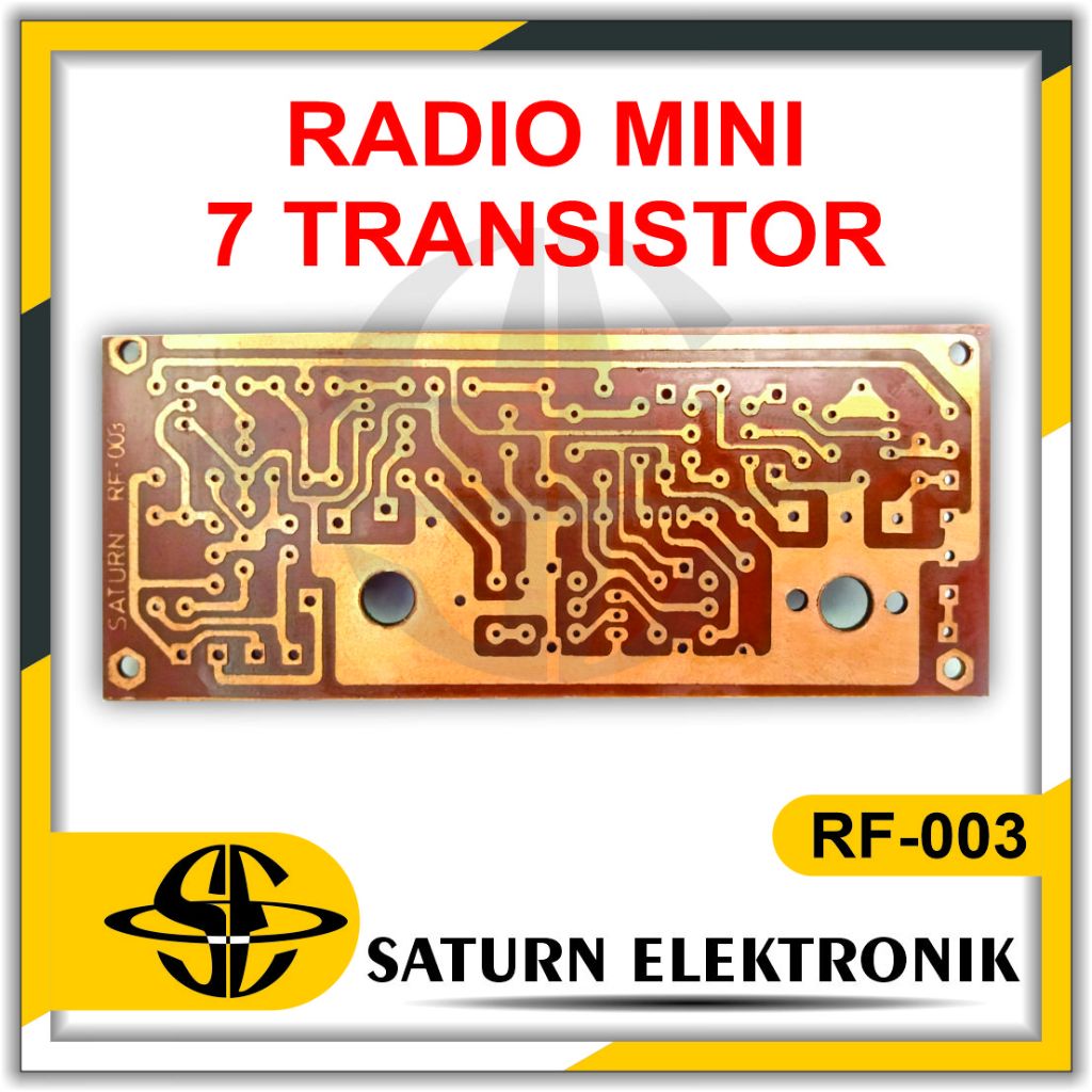Rf-003 Mini 7 Transistor Radio PCB | Shopee Philippines