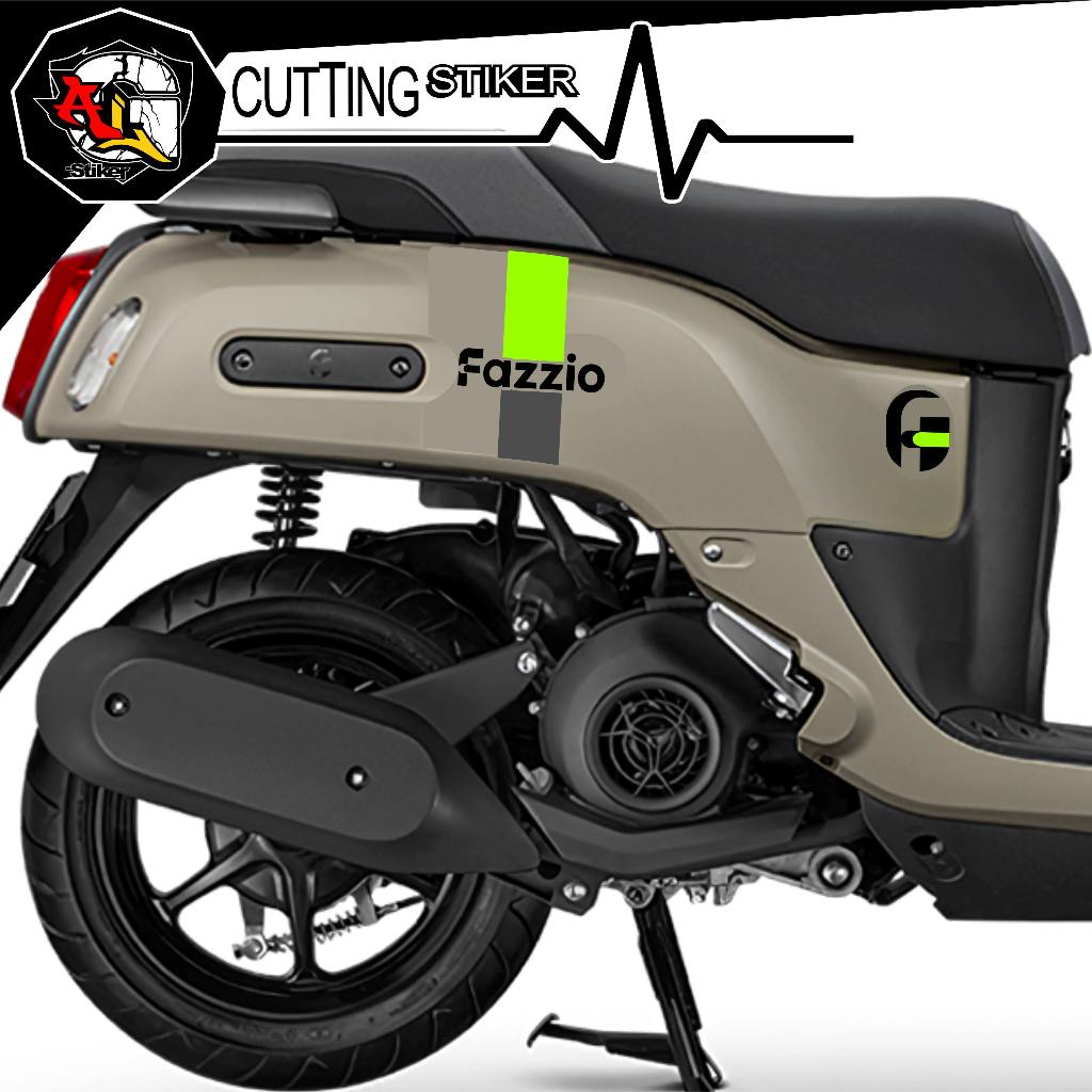 FAZZIO STRIPING/CUT STICKER/483/MOTORCYCLE STRIPING/CAR STICKER/NEW ...
