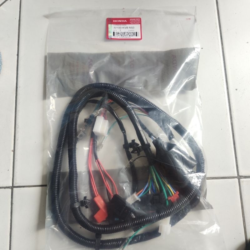 32100-kvb-n50 Harness Wire body cable Honda Vario 110 Techno karbu (CBS ...