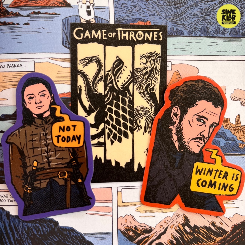 Sineklab - Sticker GAME OF THRONES - Sticker Edition Film / Movie ...