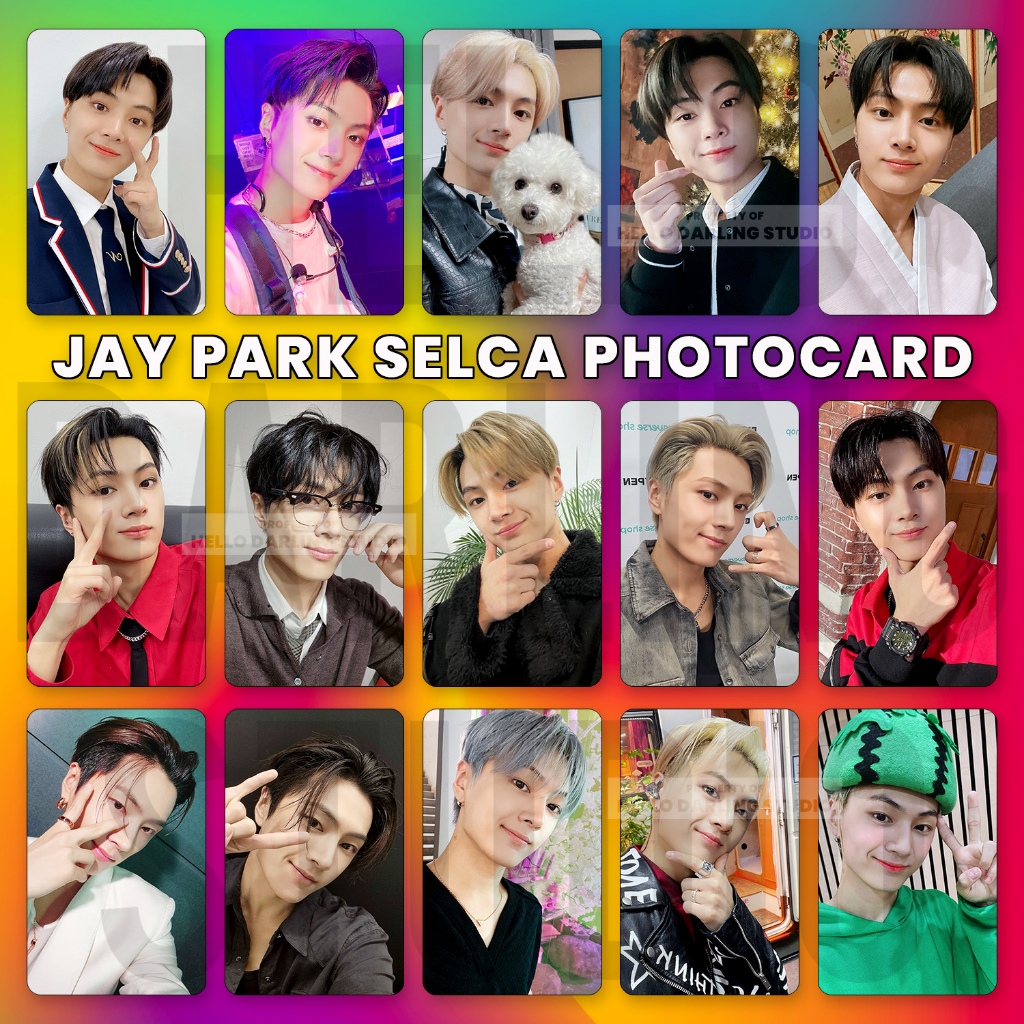 10 Pcs ENHYPEN Jay Park Selca Photocard set. Unofficial. Fan Made. | Shopee Philippines
