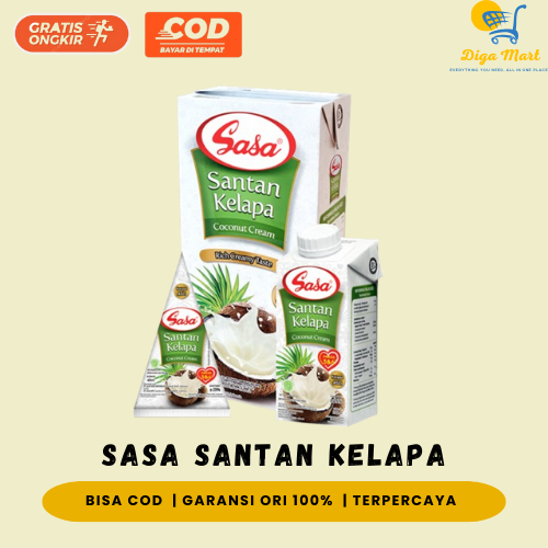 Sasa Coconut Milk (65ml and 200ml) | Shopee Philippines