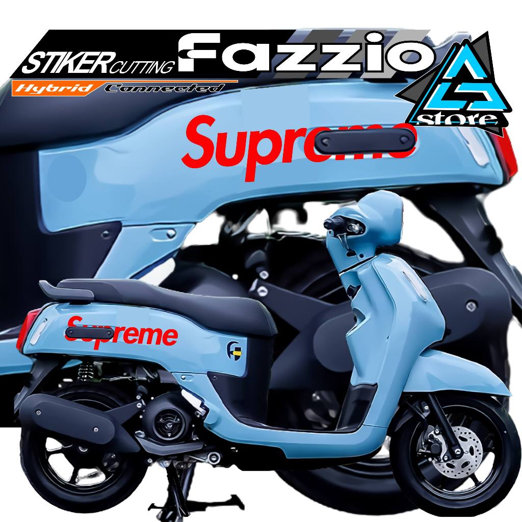 Fazzio CUTTING STICKER/F.604/STRIPING FAZZIO/STIKER WRITING/LOGO ...