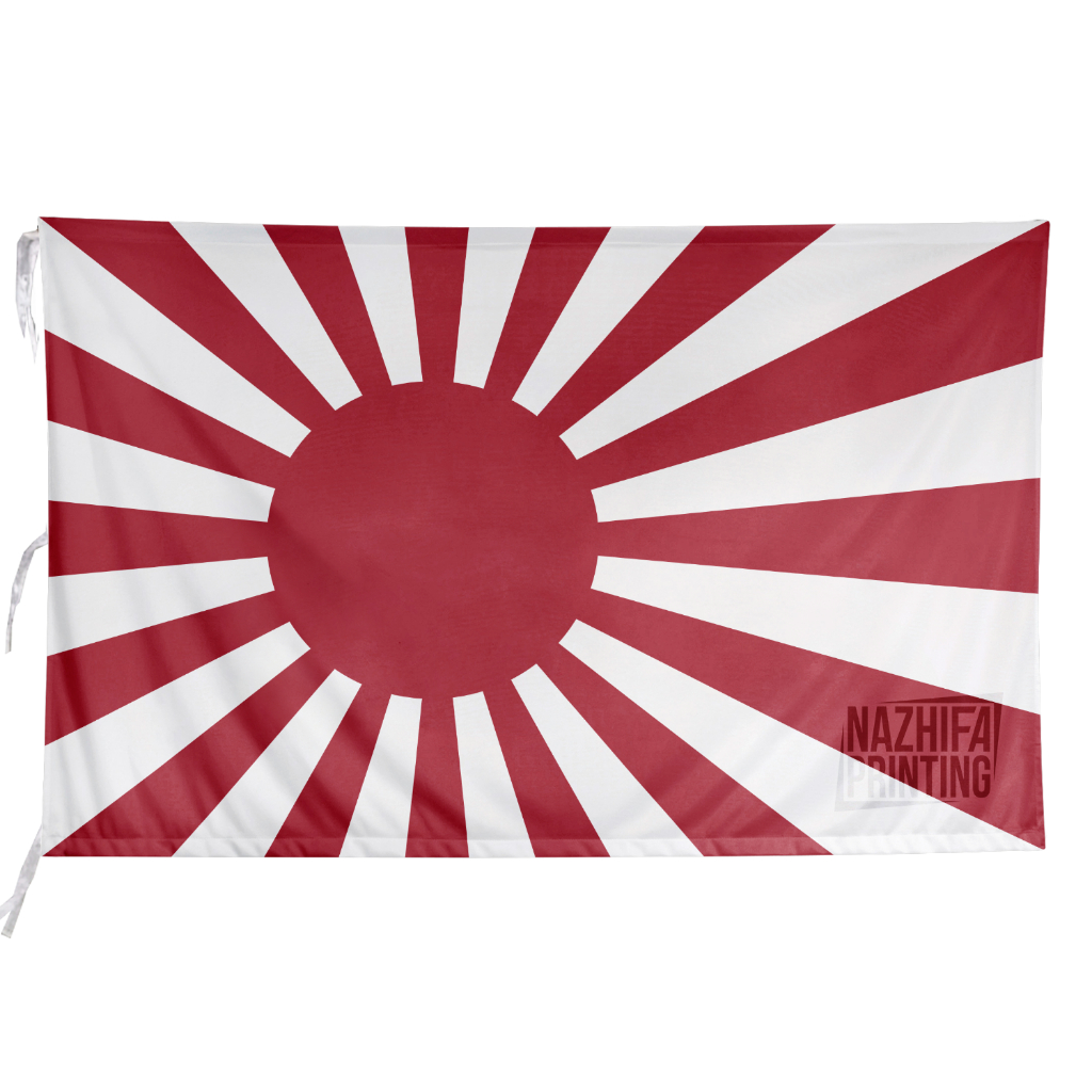 MATAHARI Nazhifa Printing - Navy Flag, Japanese WW2, Imperial Navy Flag Sun Flag | Shopee ...