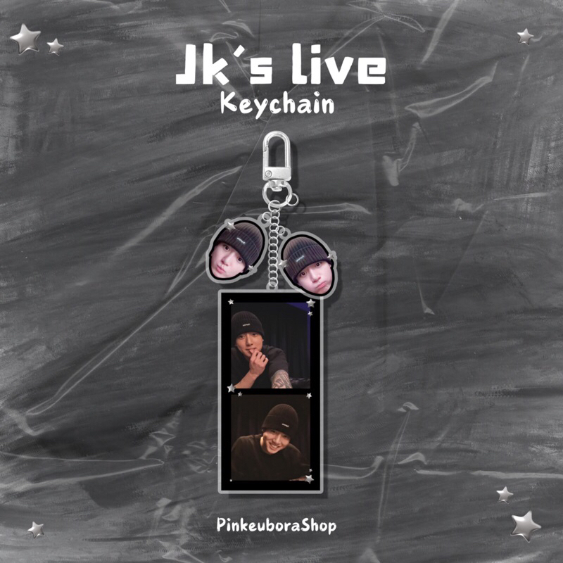 GANTUNGAN Bts Jungkook Live Edition Keychain | Jungkook BTS Keychain ...